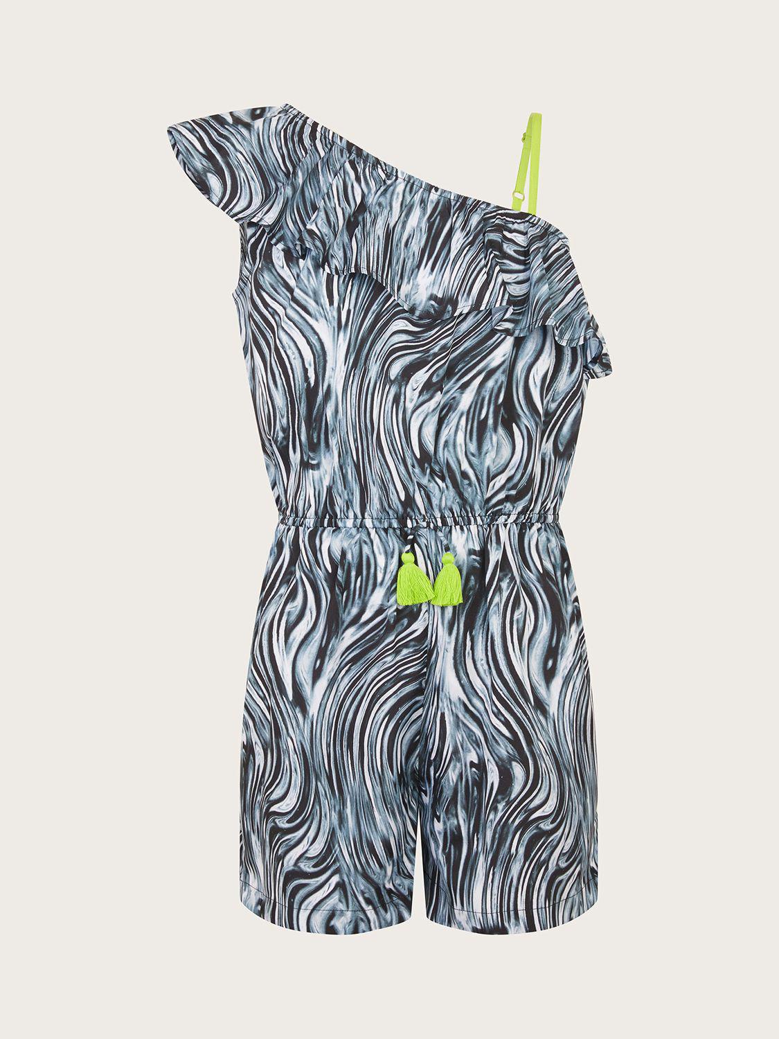 Monsoon Storm Ripple Playsuit | endource