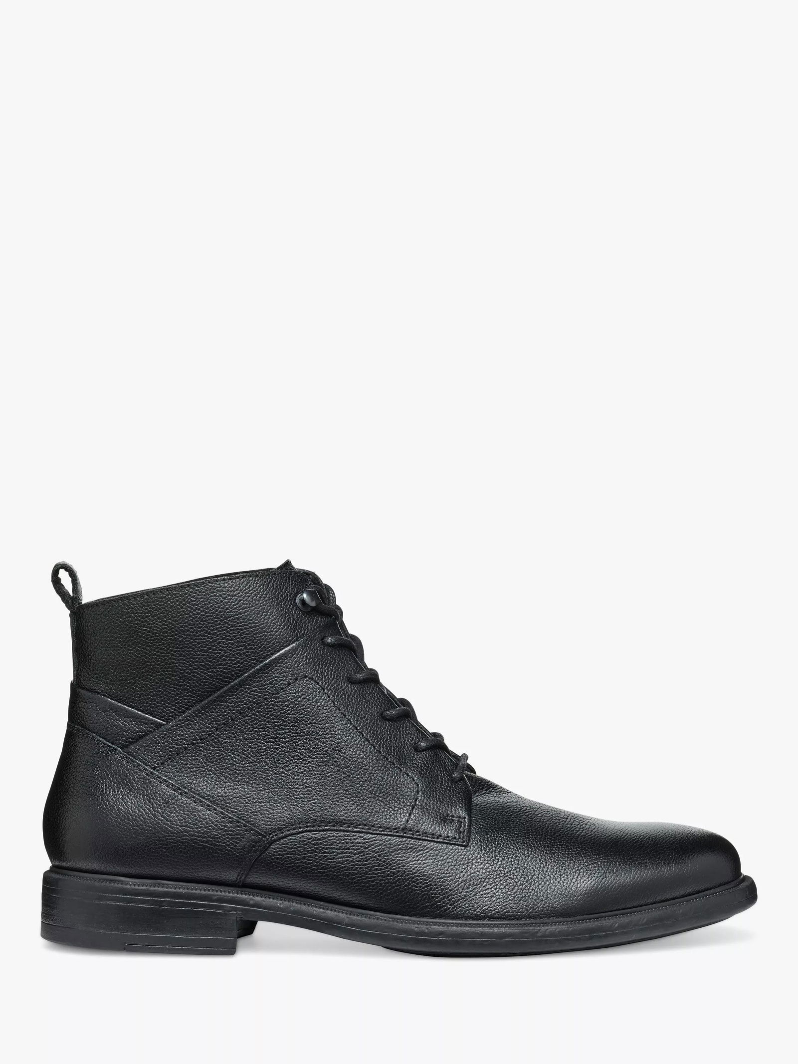 Geox Terence Leather Lace-Up Ankle Boots | endource