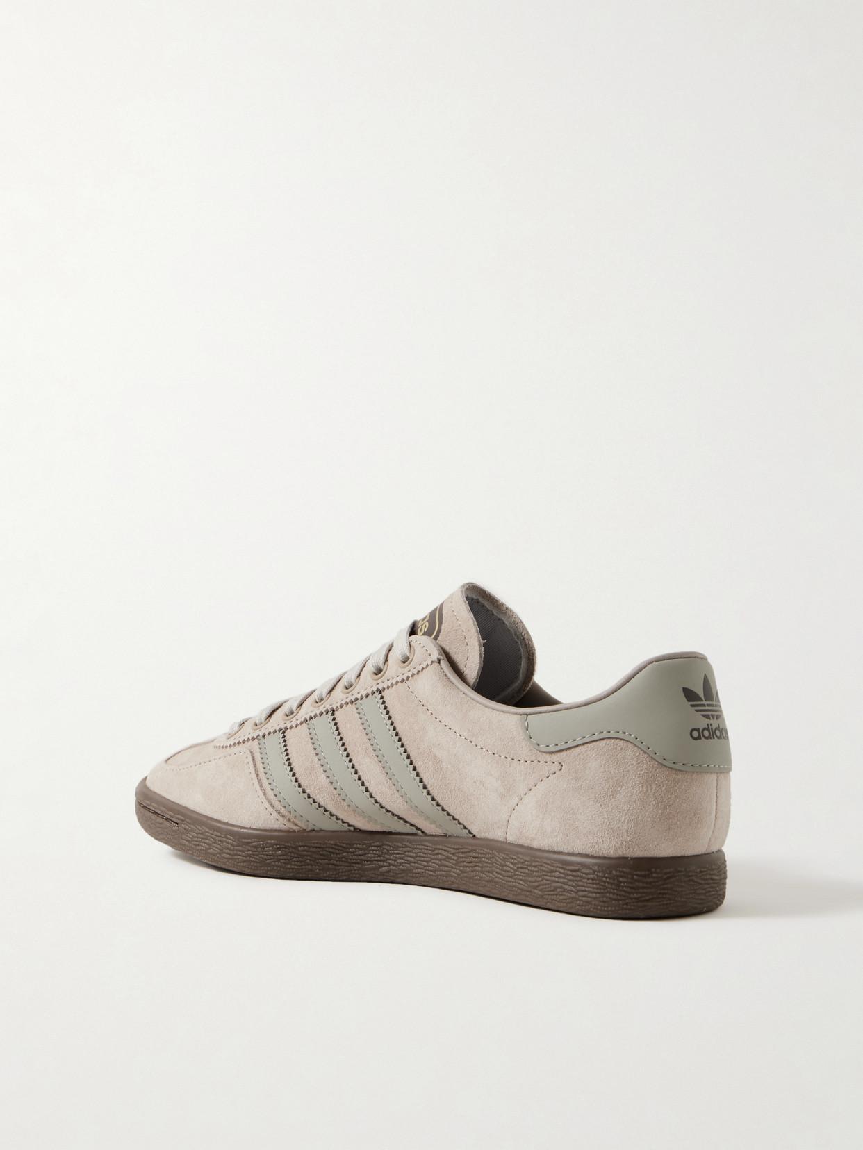 ADIDAS ORIGINALS Failsworth Spezial Leather-trimmed Suede Sneakers ...