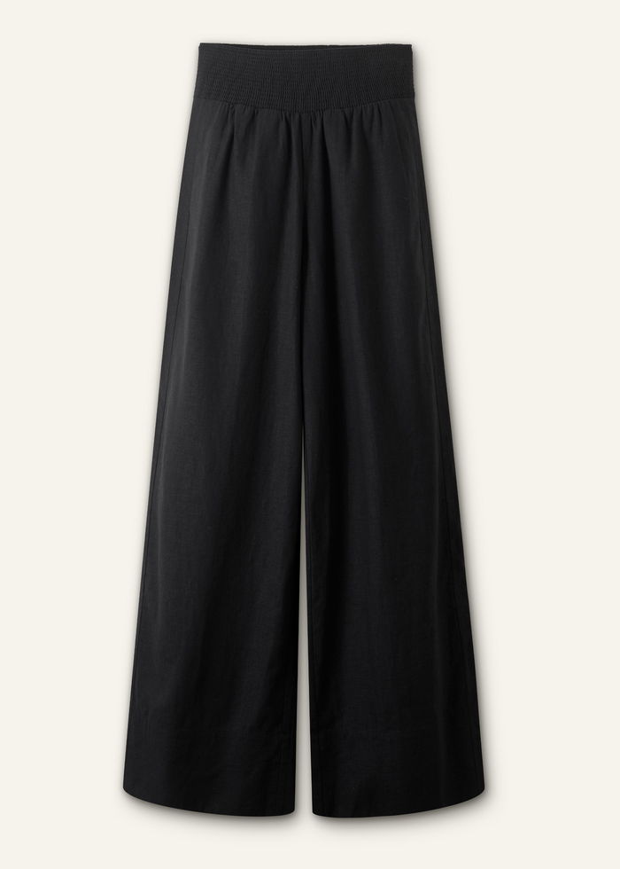 ME+EM Crease-Less Shirred Waist Trouser | endource