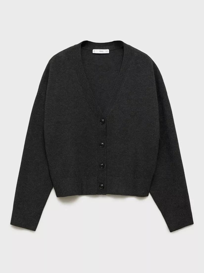 MANGO Patty V-Neck Cardigan | endource