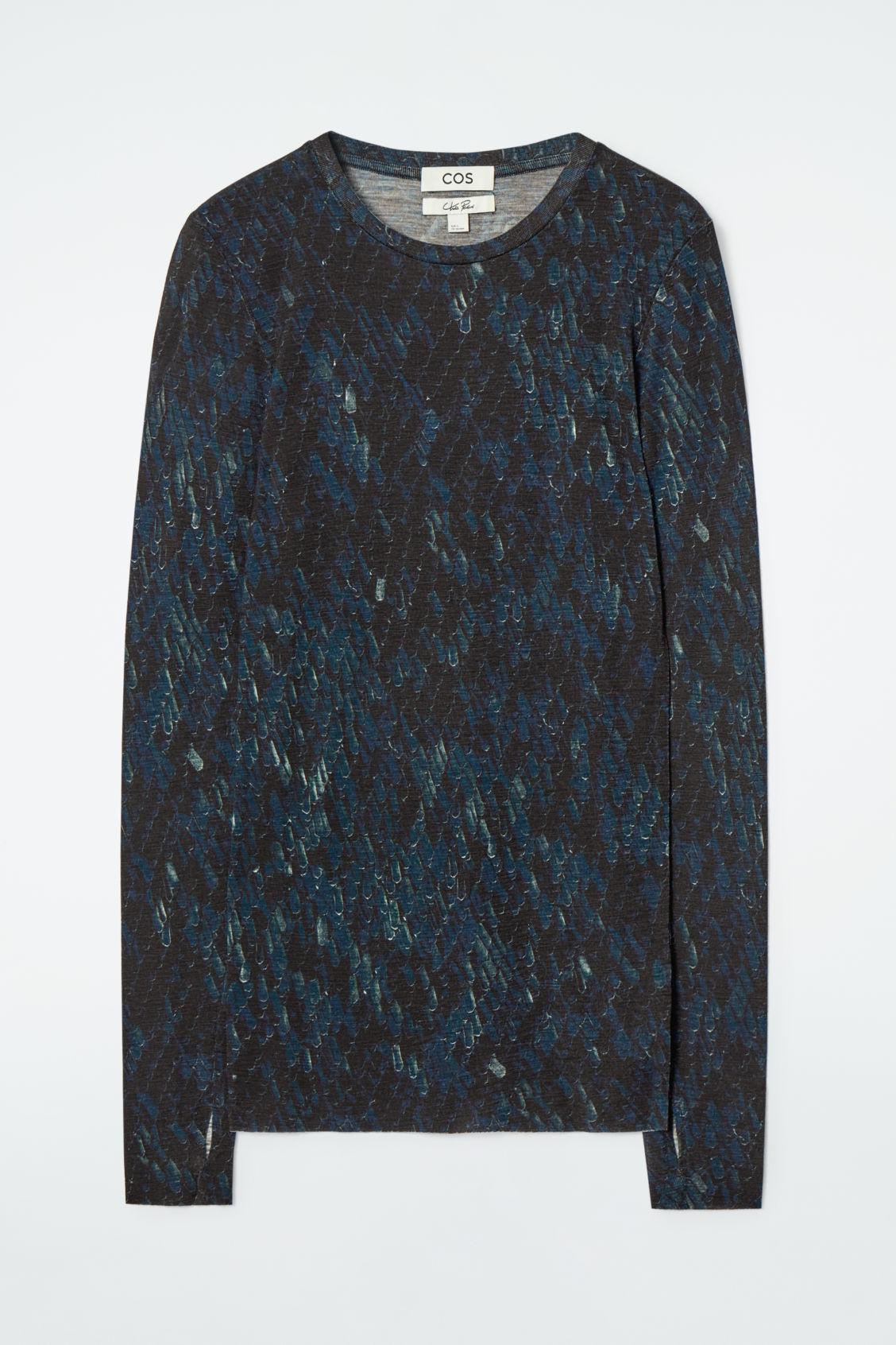 COS Crew-Neck Merino Wool Top | endource