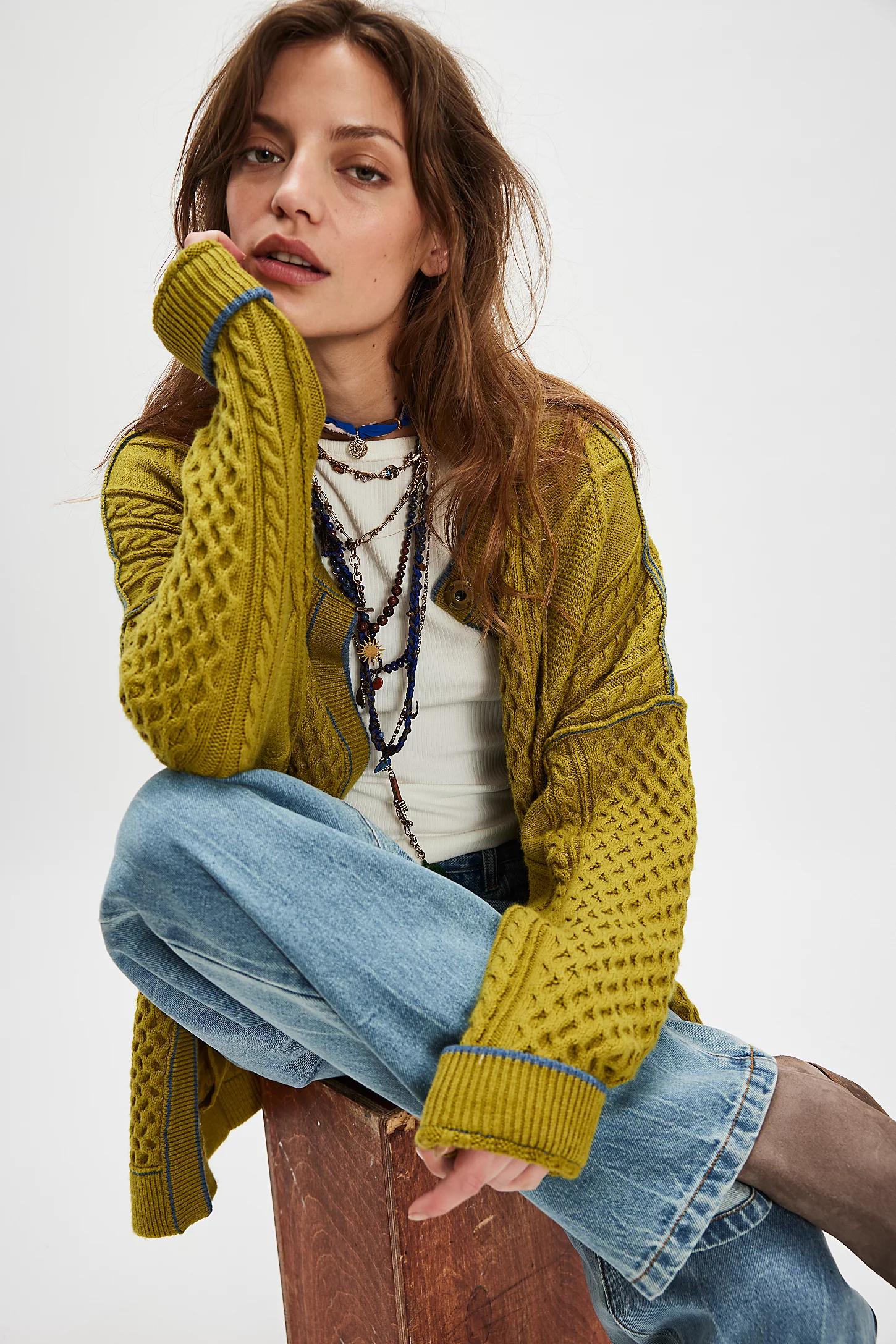 FREE PEOPLE We The Free - Tennessee Cable Knit Cardi | endource