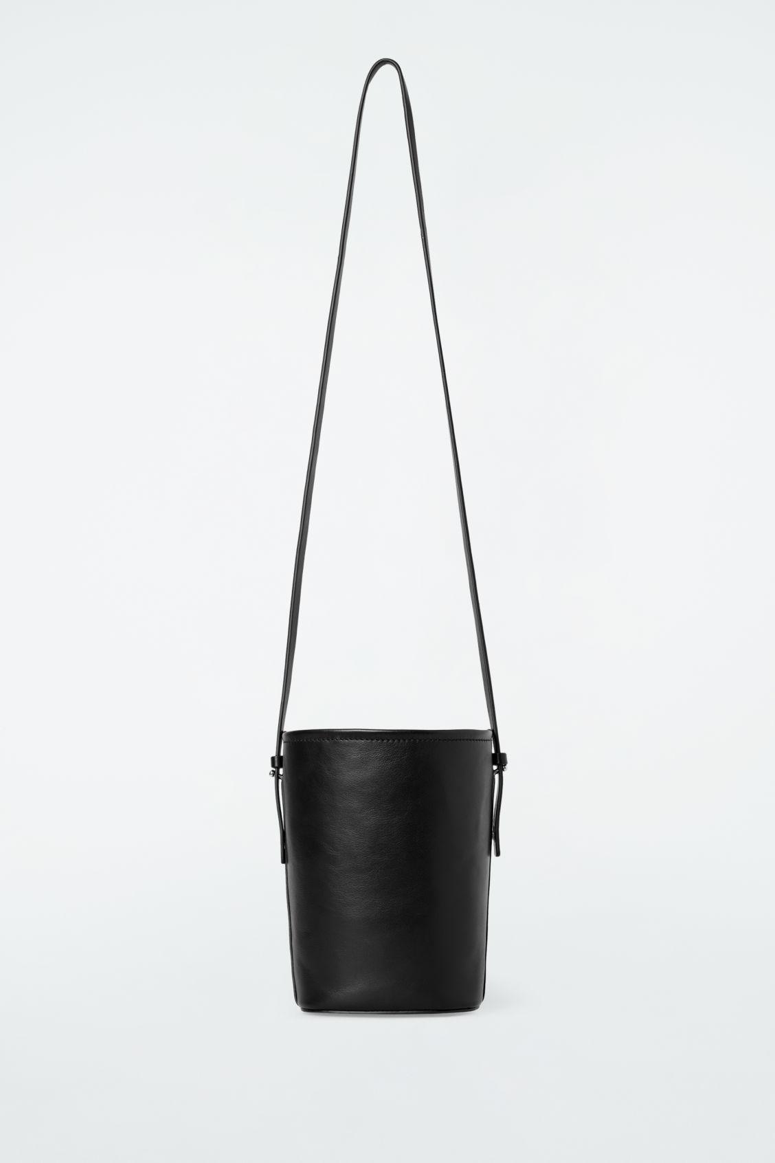 COS Mini Bucket Bag in BLACK | endource