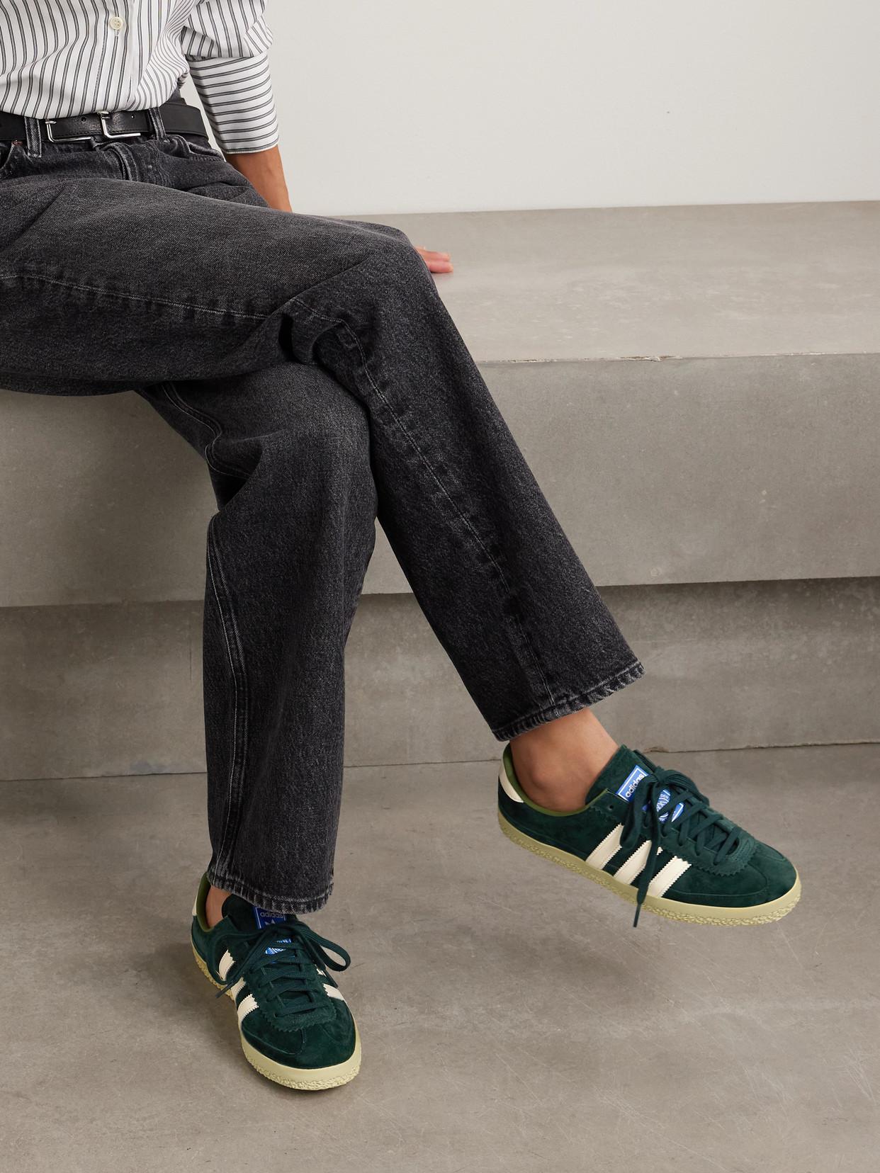 ADIDAS ORIGINALS Roelle Spezial Leather-trimmed Suede Sneakers | endource