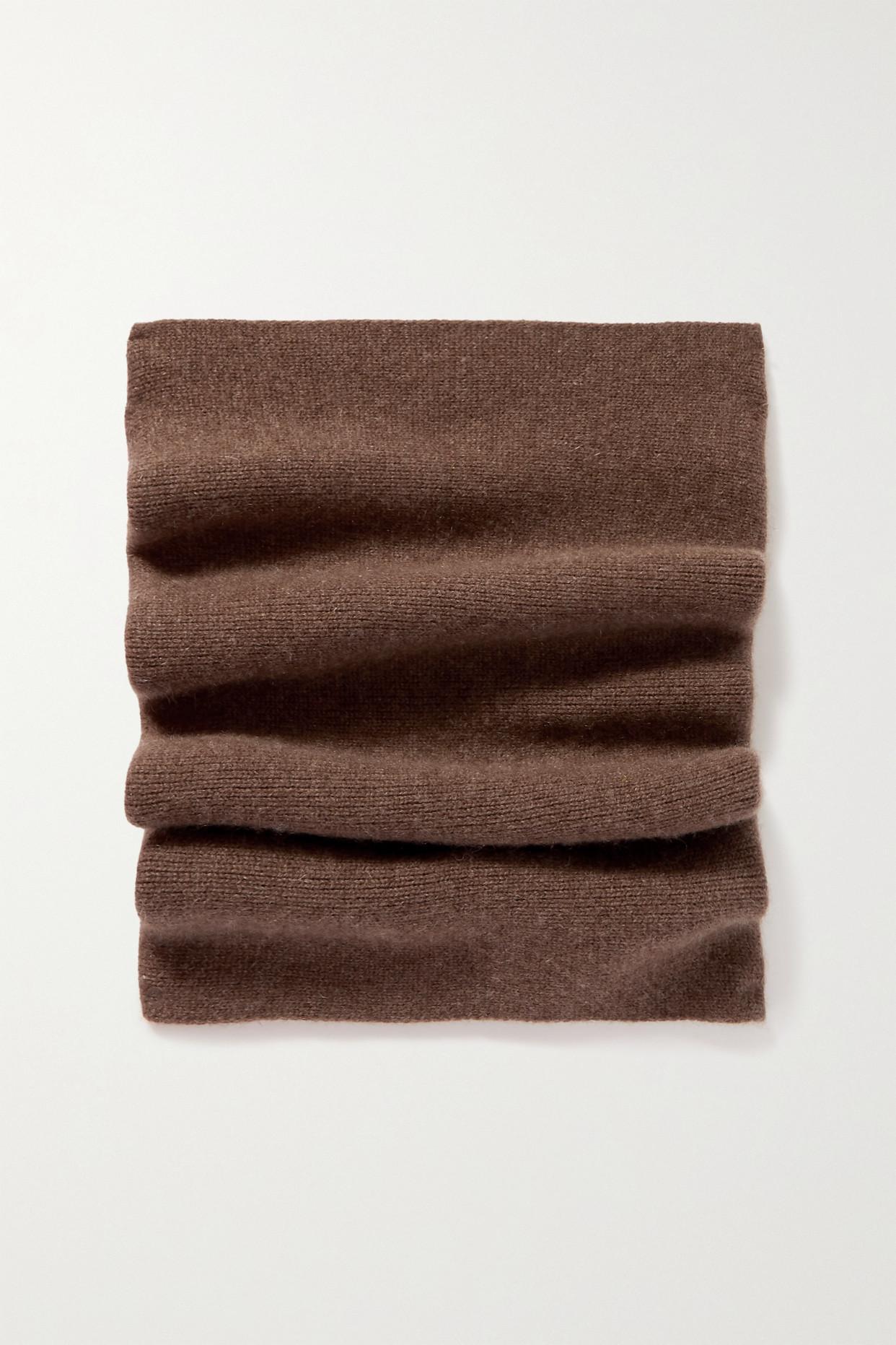 TOTEME Cashmere Snood in Brown | endource