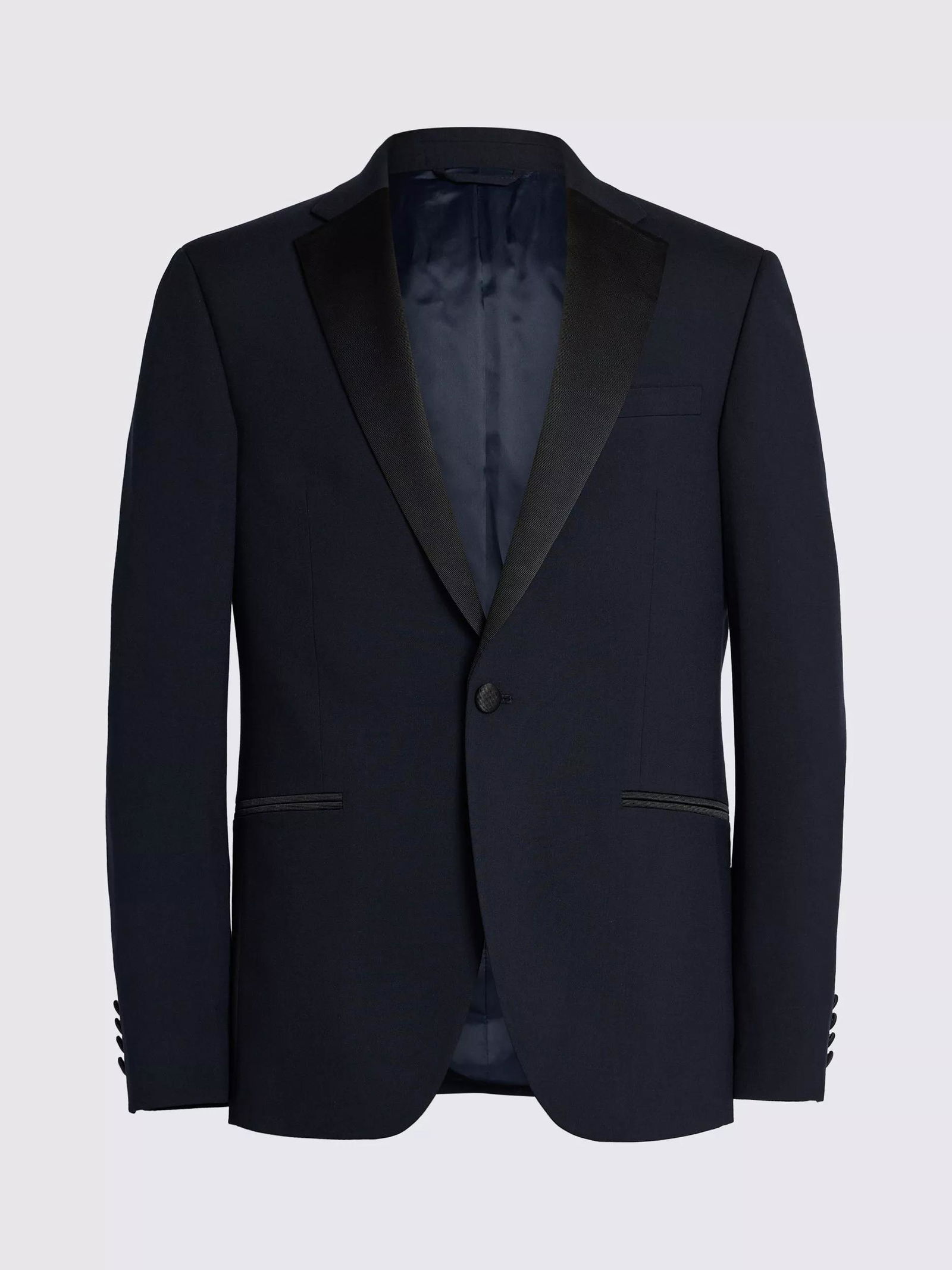 MOSS Slim Fit Dress Suit Jacket in Midnight | endource