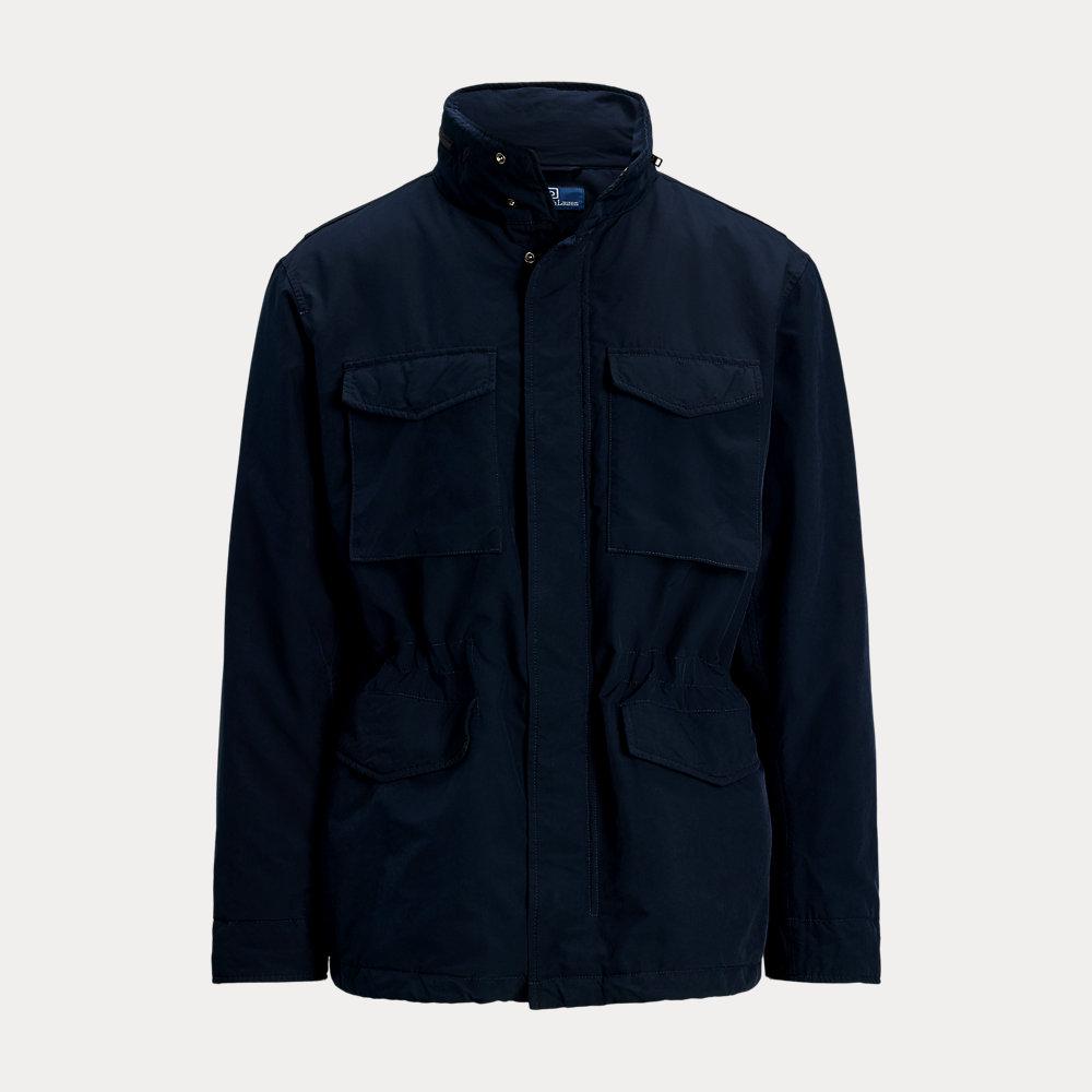 POLO RALPH LAUREN The Pearson Hooded Field Jacket in Blue | endource