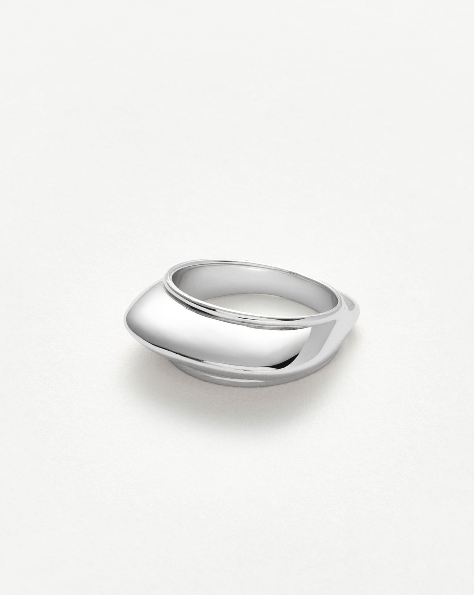 MISSOMA Hera Dome Stacking Ring in Sterling Silver | endource