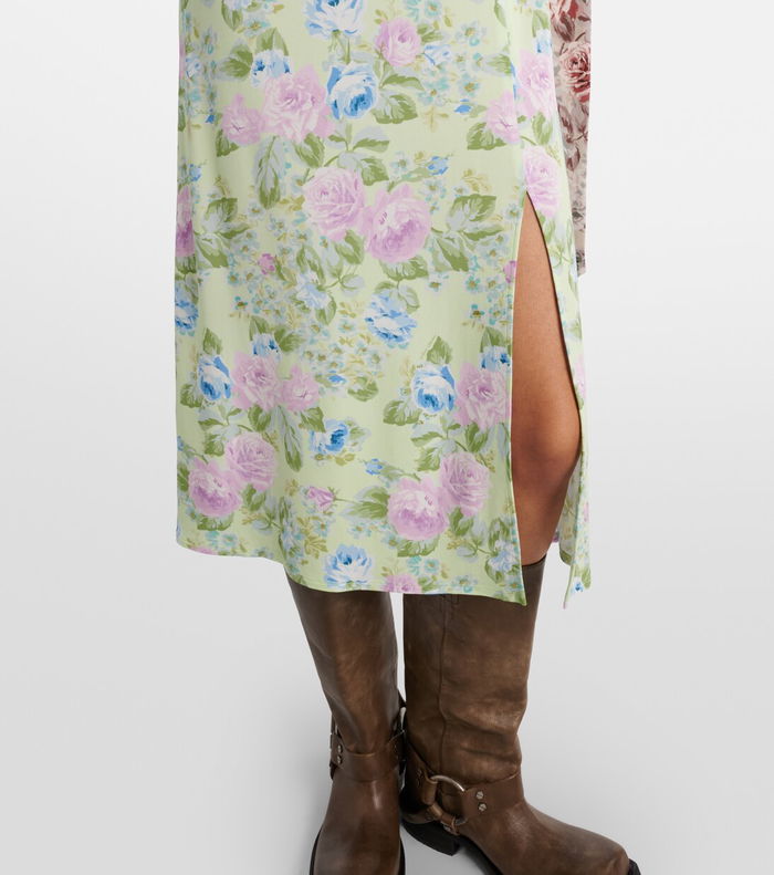 ACNE STUDIOS Dalmati Floral Midi Dress | endource