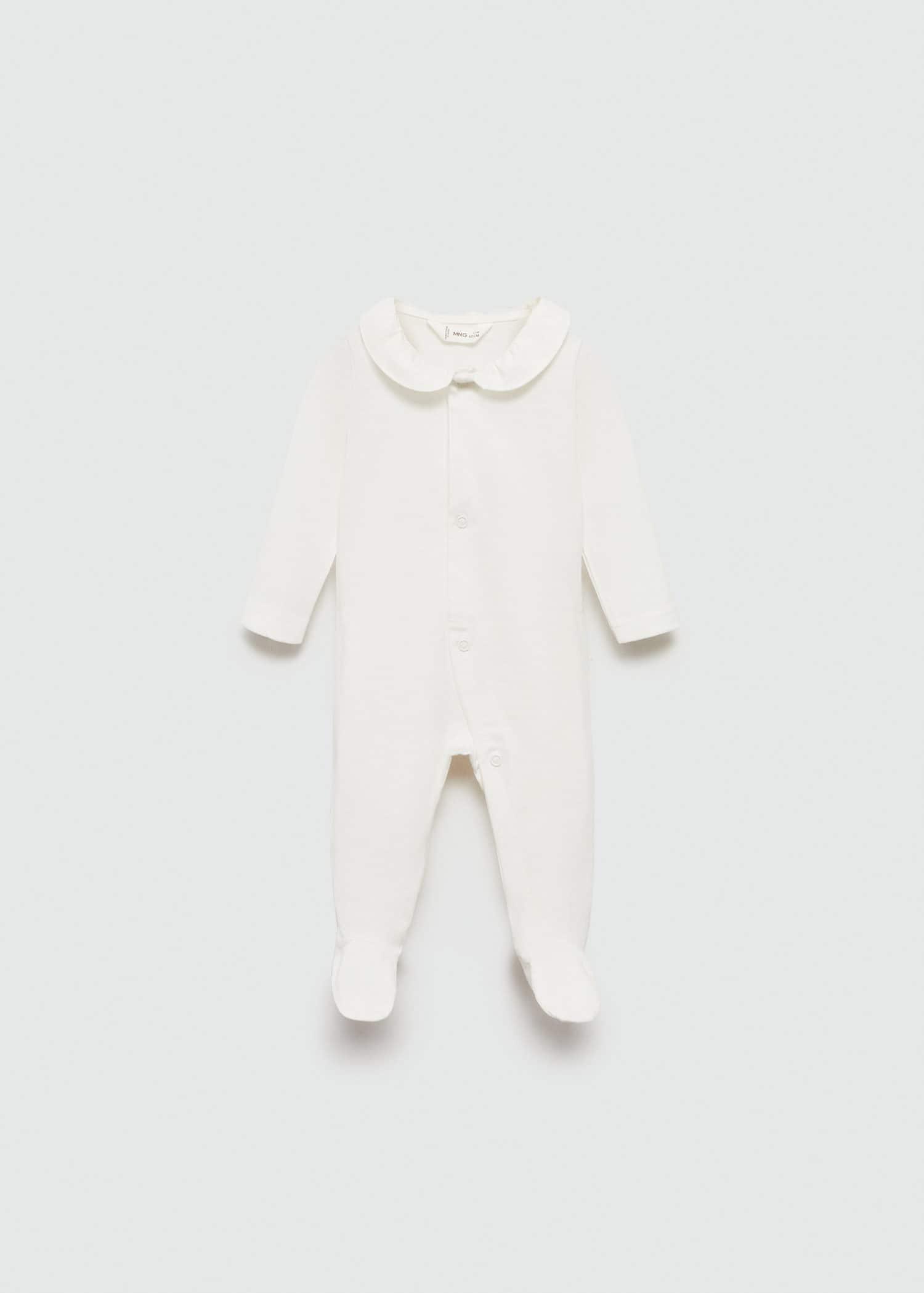 MANGO Cotton Body Pyjamas in White | Endource