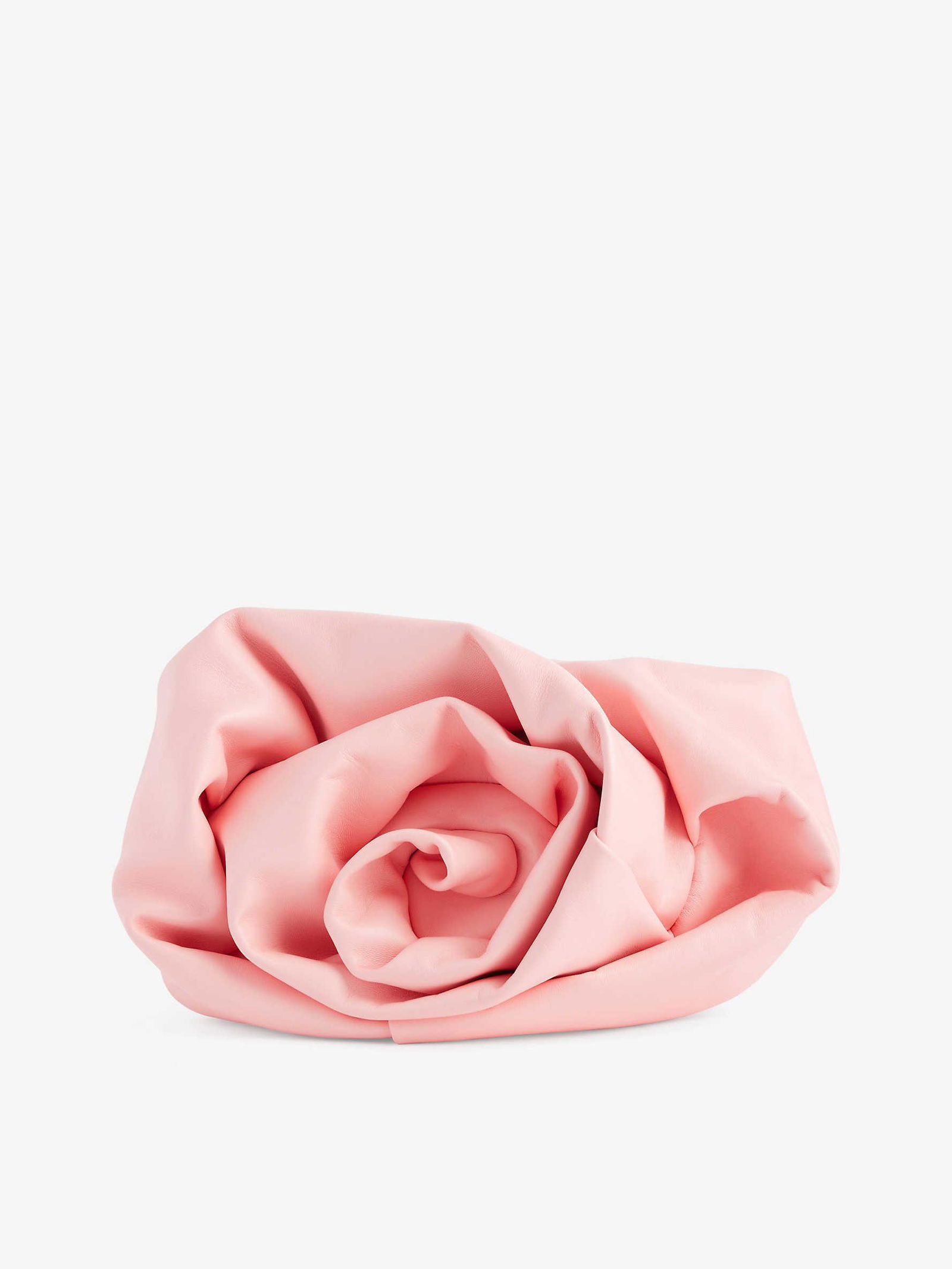 BURBERRY Rose Leather Clutch Bag in CANDY | endource
