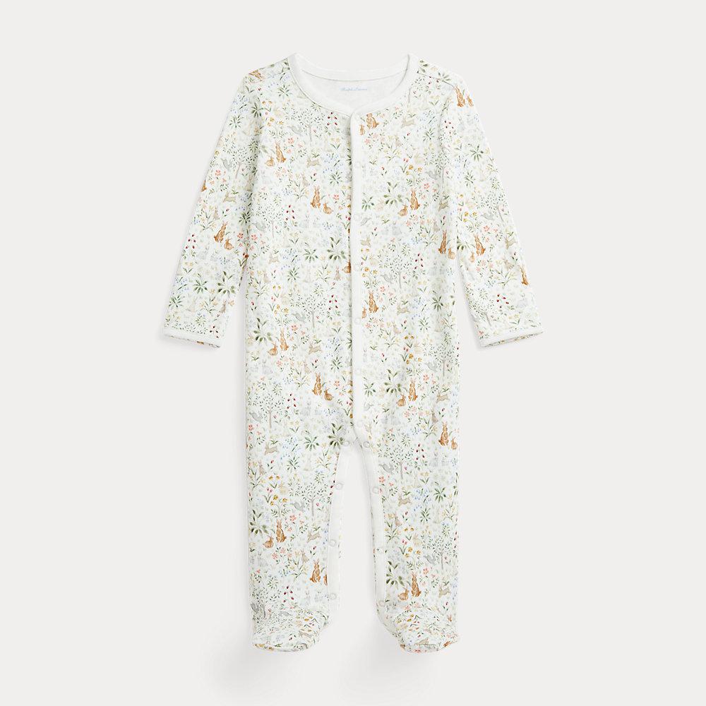 RALPH LAUREN RL Baby x Riley Sheehey - Cotton Coverall in Multi | endource