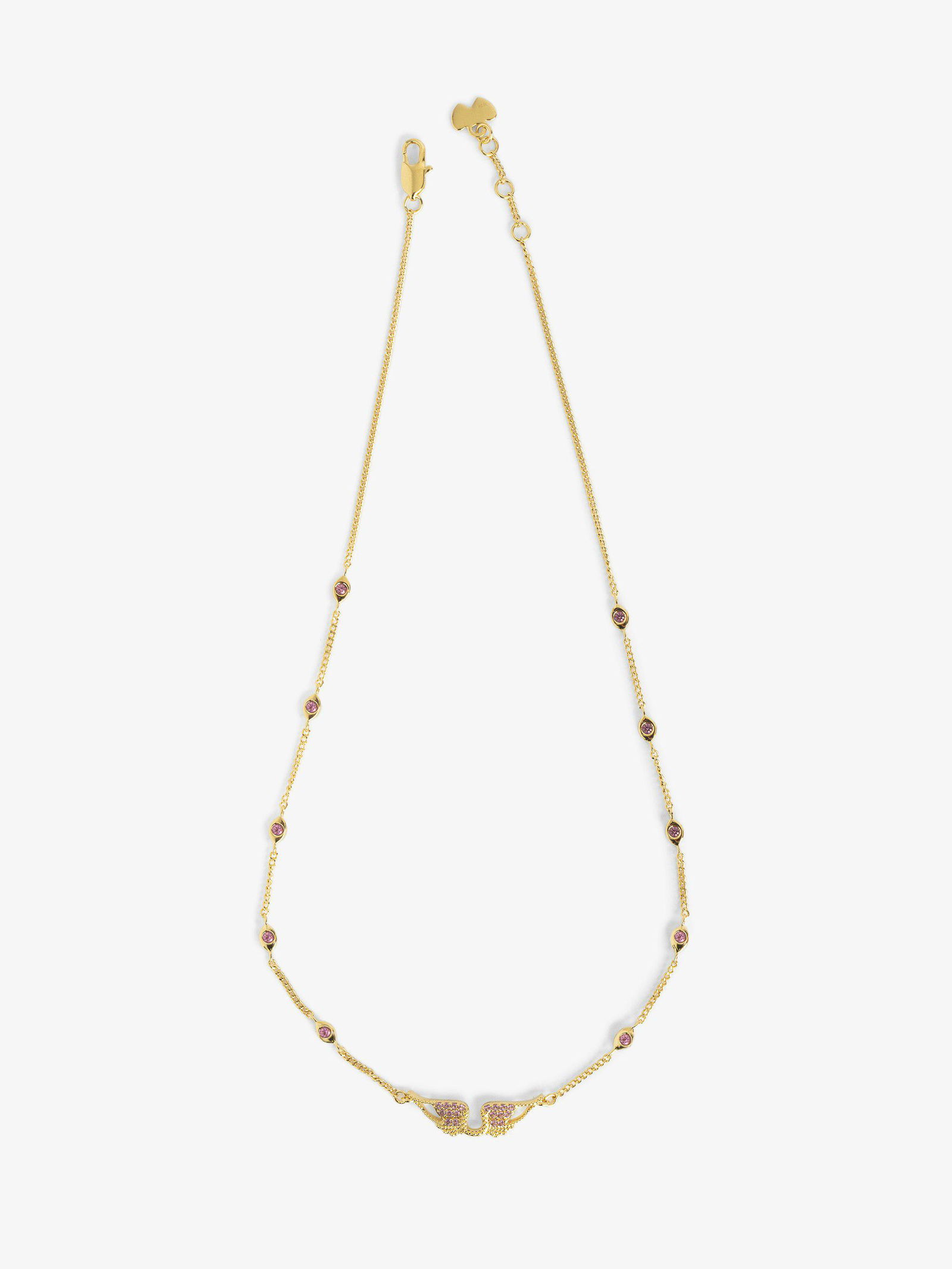 ZADIG & VOLTAIRE Rock Necklace in Shiny gold | endource