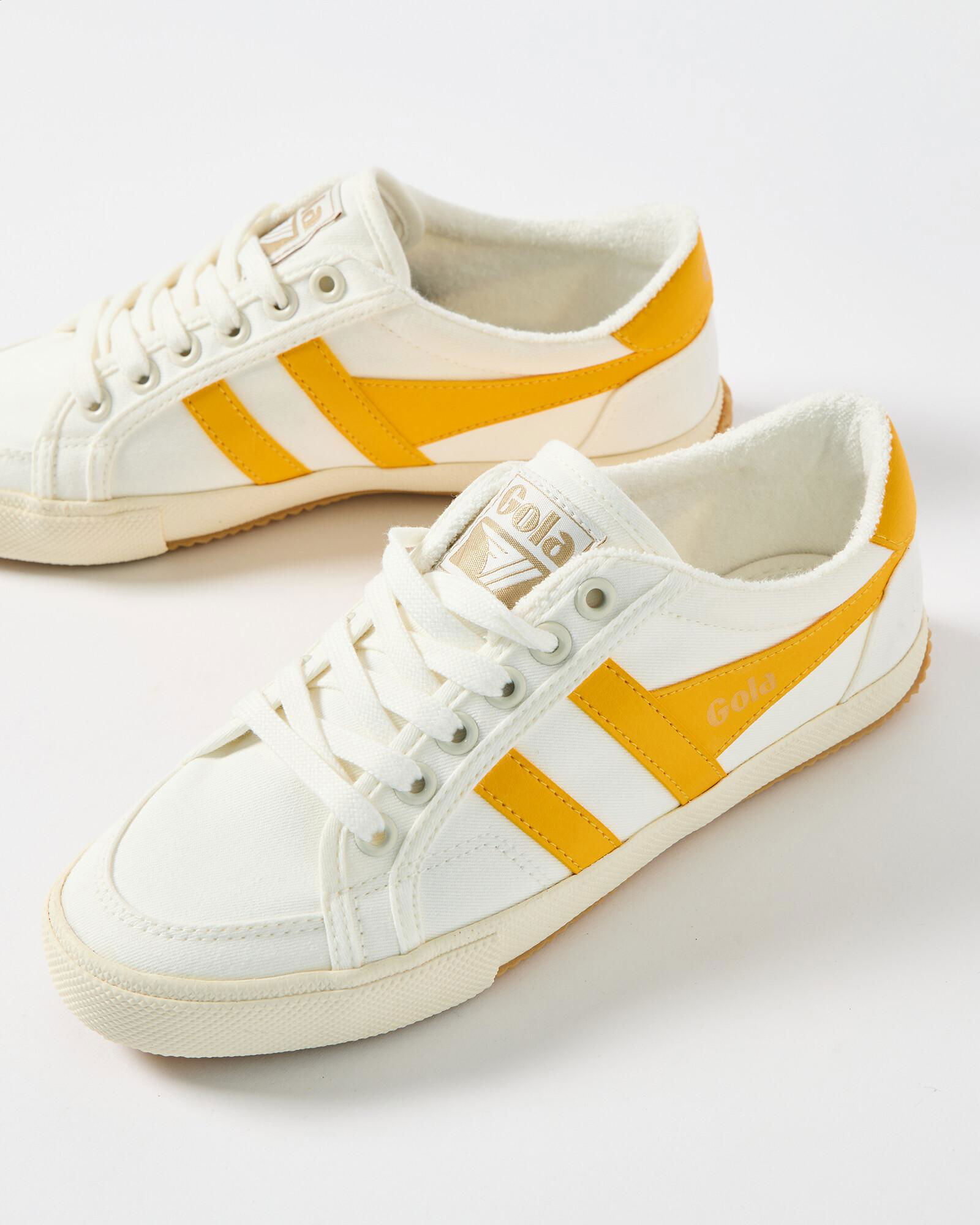 GOLA Stratus Sun Canvas Trainers in Yellow | endource