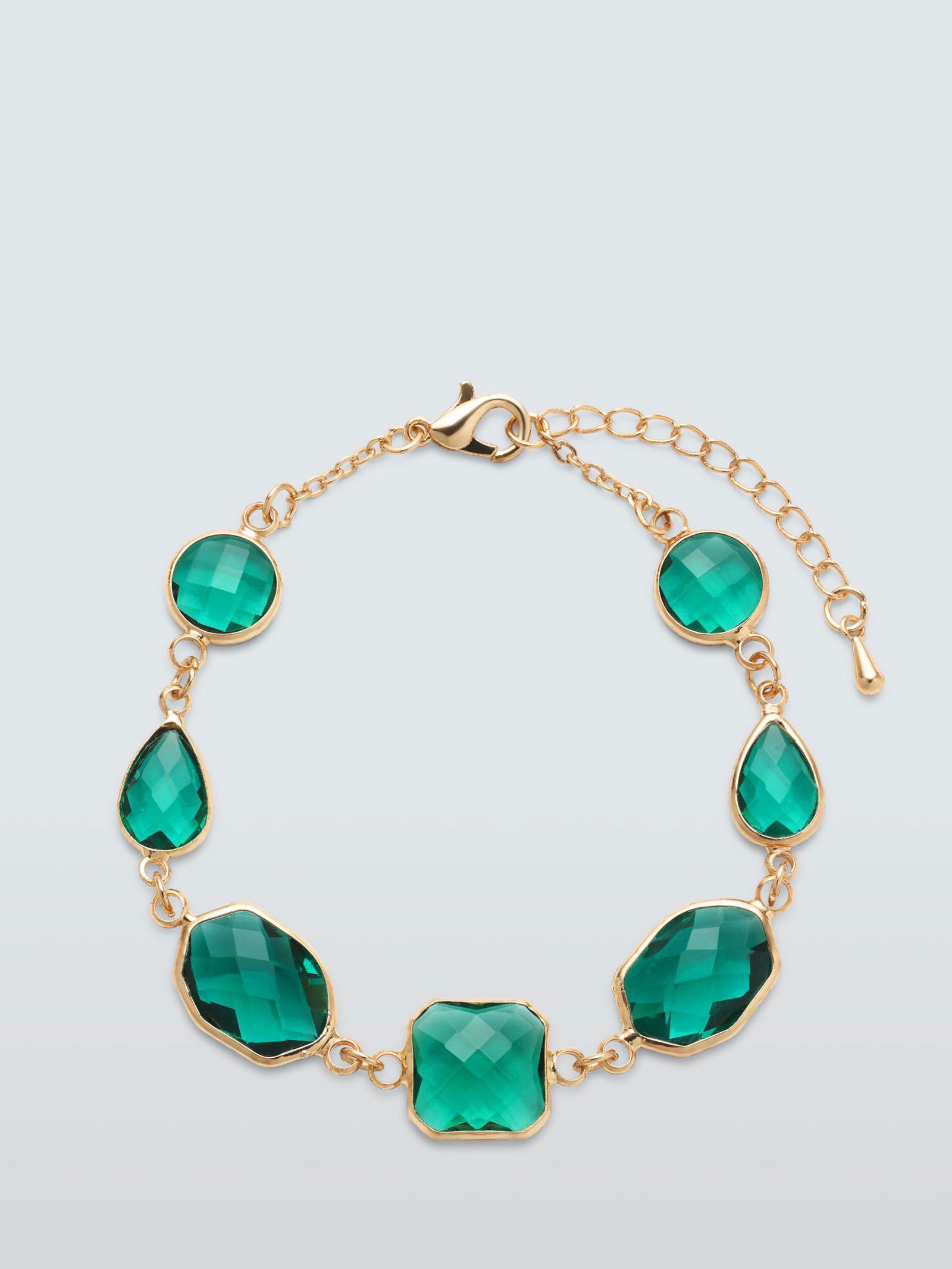 JOHN LEWIS Mixed Shape Chain Bracelet | endource