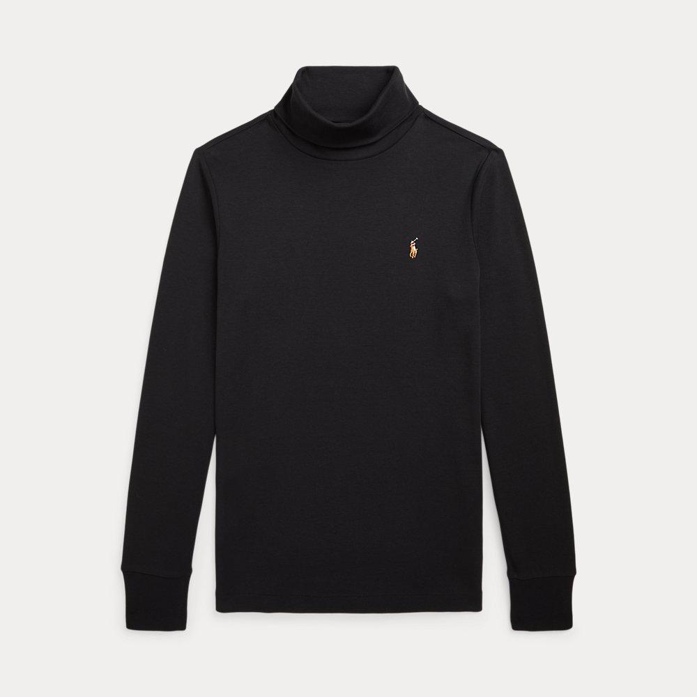 RALPH LAUREN Cotton Interlock Roll Neck | endource