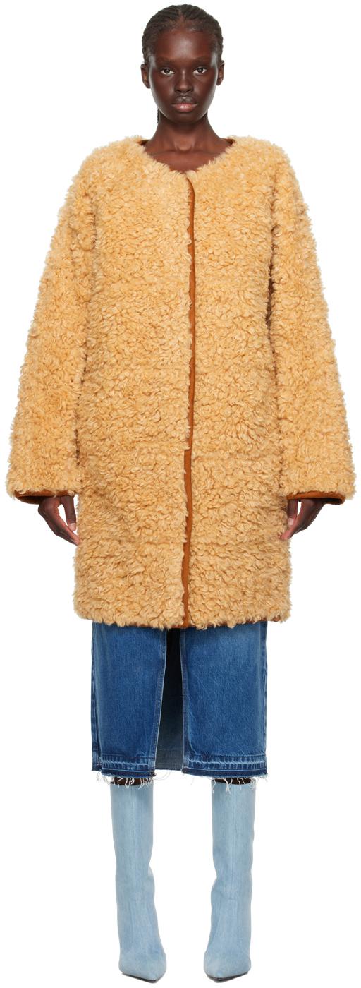 STAND STUDIO Paola Faux-Fur Coat | Endource