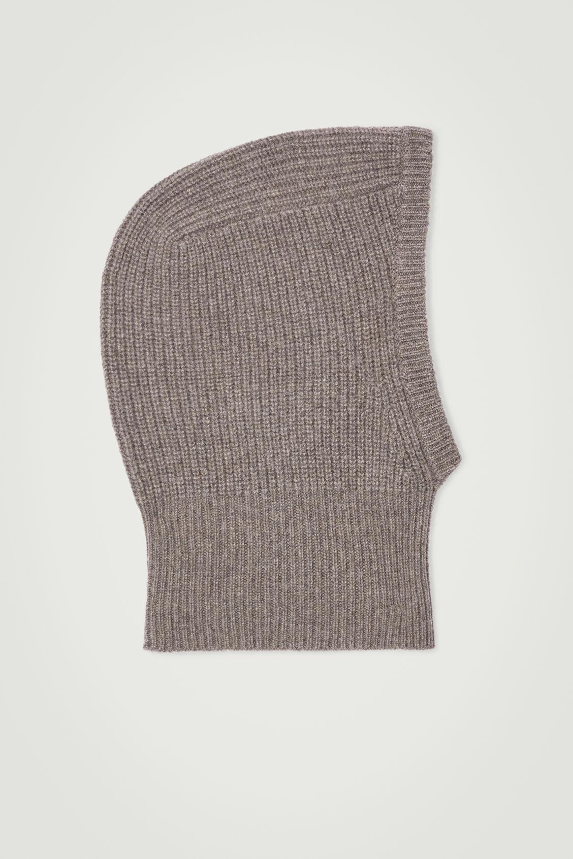 COS Cashmere Balaclava in MOLE | endource