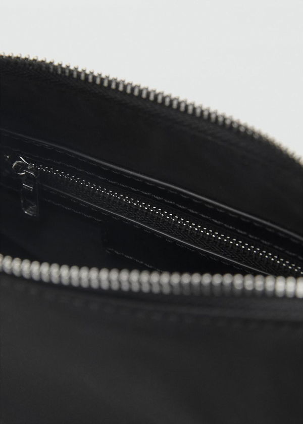 MANGO Small Nylon Shoulder Bag | endource