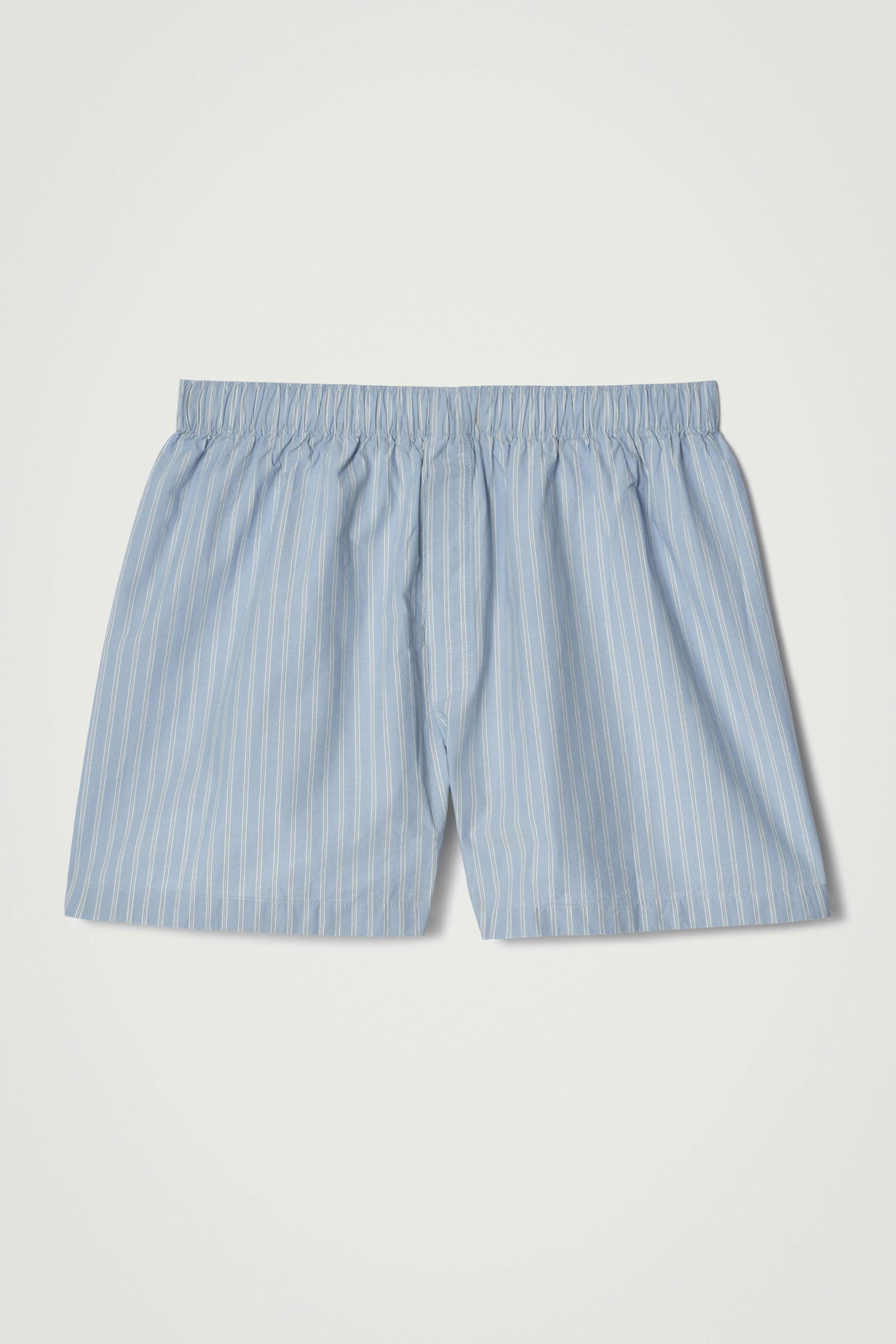 COS Striped Boxer Shorts in BLUE / STRIPED | endource