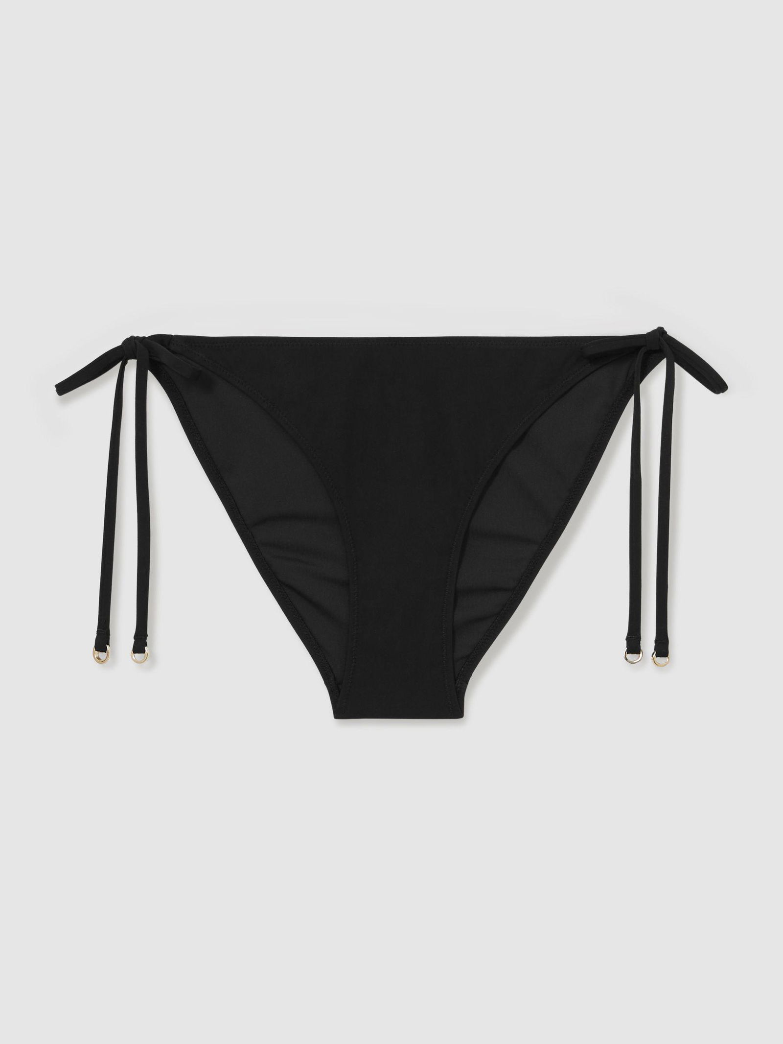 REISS Reiss x McLaren F1 Team - Blake Side-Tie Bikini Bottoms in Black ...