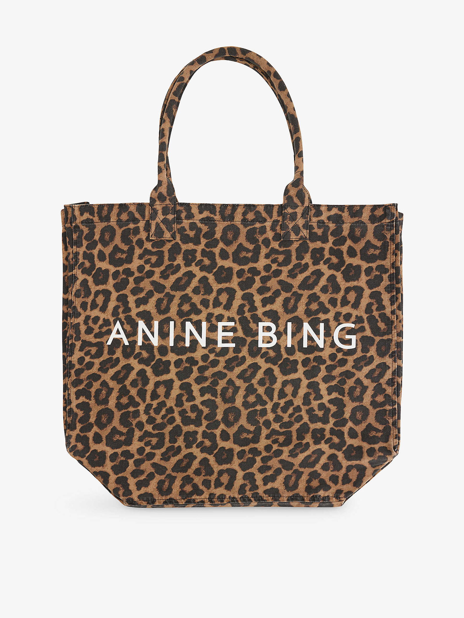 ANINE BING Leo Canvas Tote Bag | endource