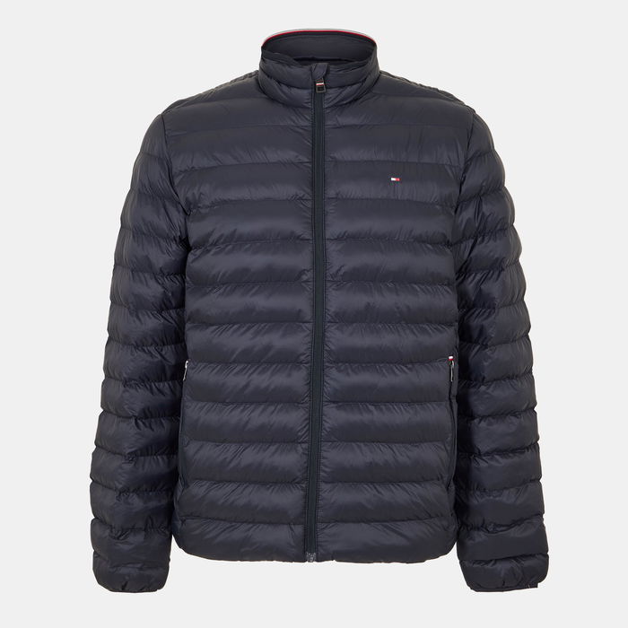 TOMMY HILFIGER Core Packable Recycled Short Puffer Jacket | endource