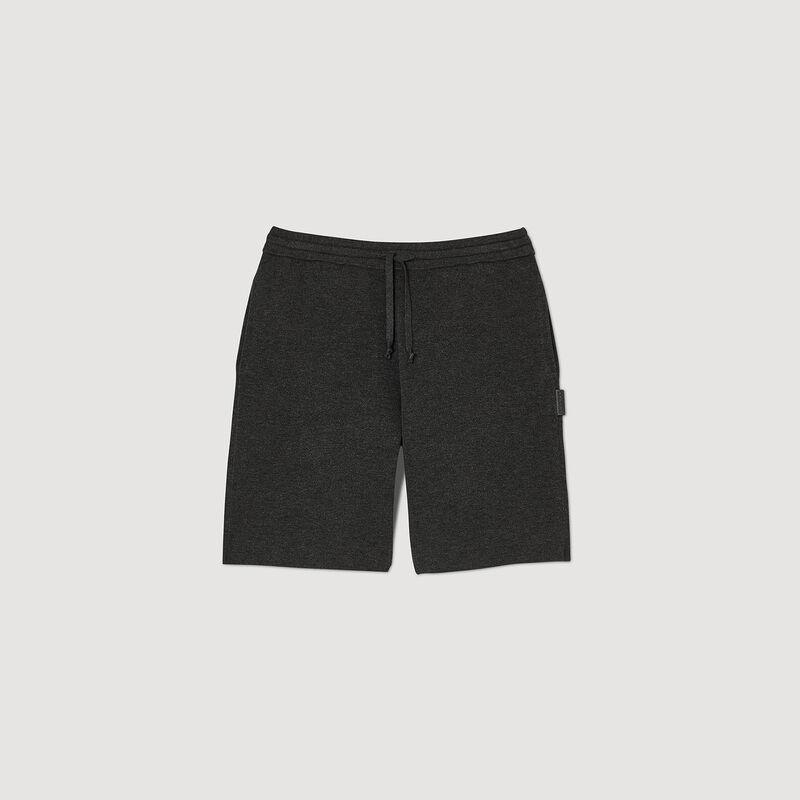 SANDRO Shorts in Mocked Grey | Endource