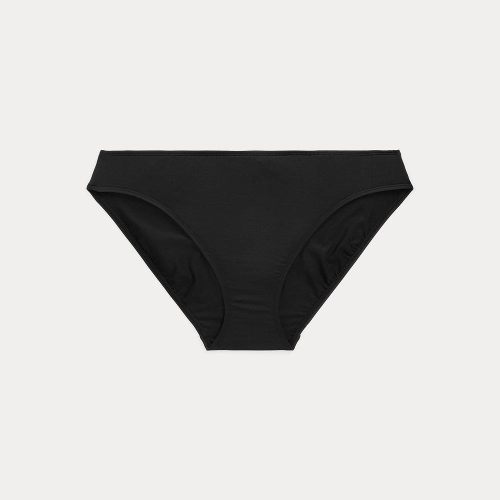 LAUREN RALPH LAUREN Solid Hipster Bikini Bottom | endource