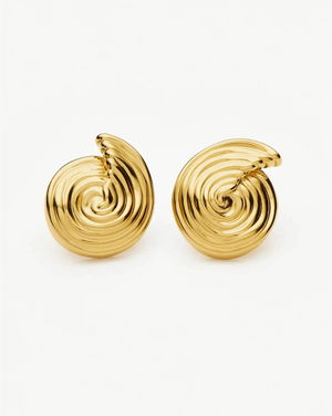 MISSOMA Spiral Small Stud Earrings | endource