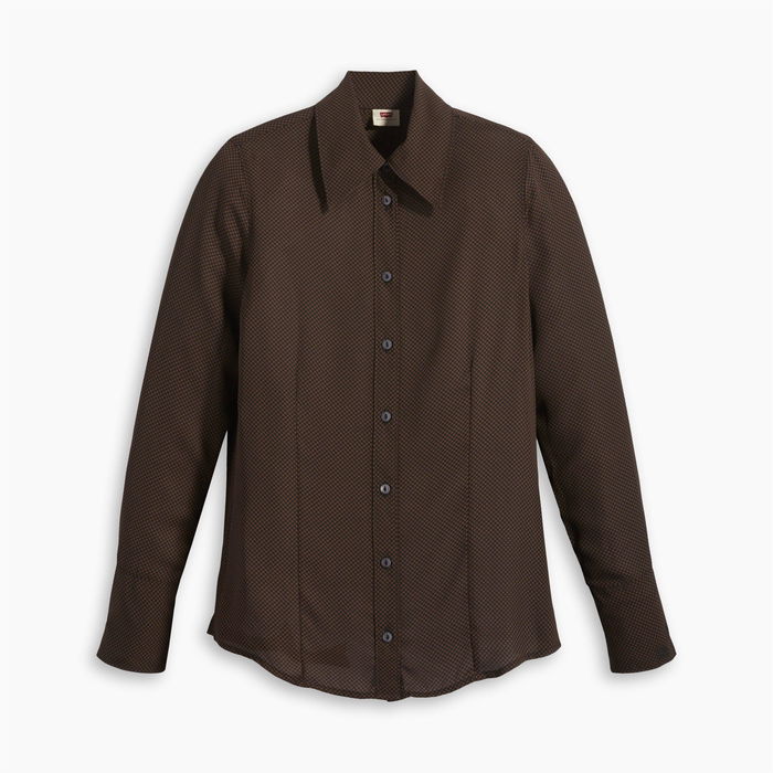 LEVI'S Maeve Elodie Floral Long-Sleeve Blouse | endource