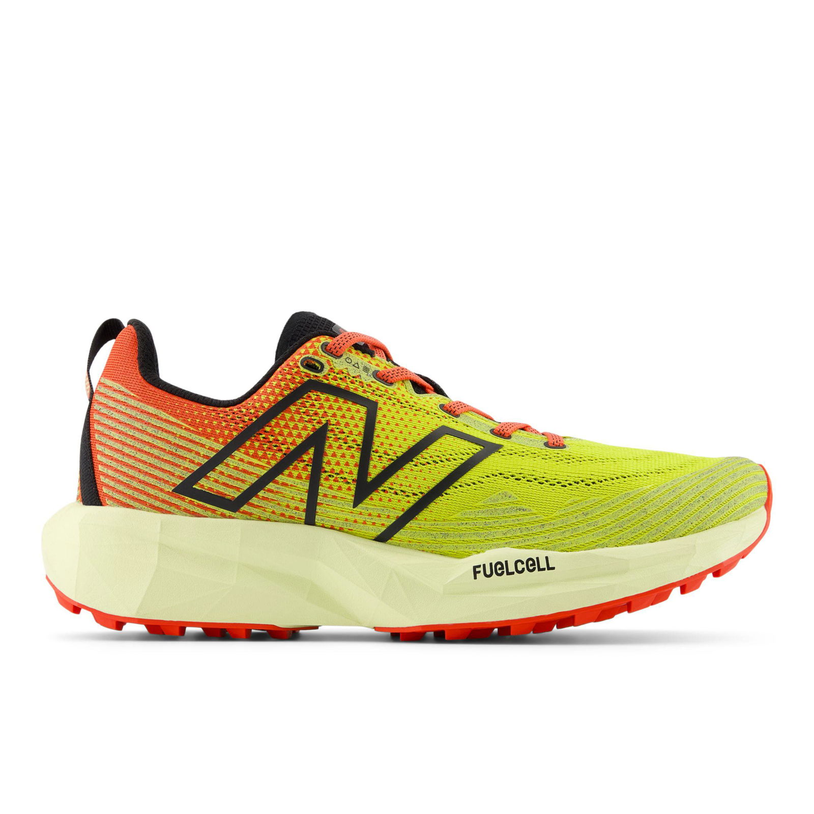 NEW BALANCE FuelCell Venym Trainers in Green/Red/Black | endource