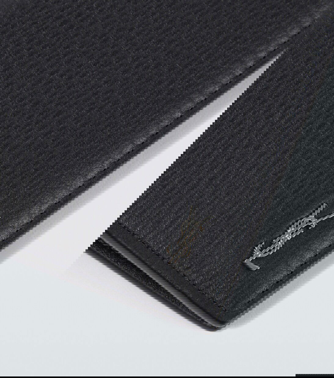 SAINT LAURENT Cassandre Leather Bifold Wallet | endource