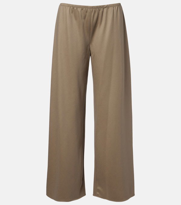 THE ROW Gala Virgin Wool Wide-Leg Pants | endource