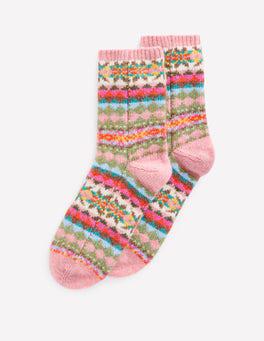 BODEN Cosy Fair Isle Socks in FairIsle | endource