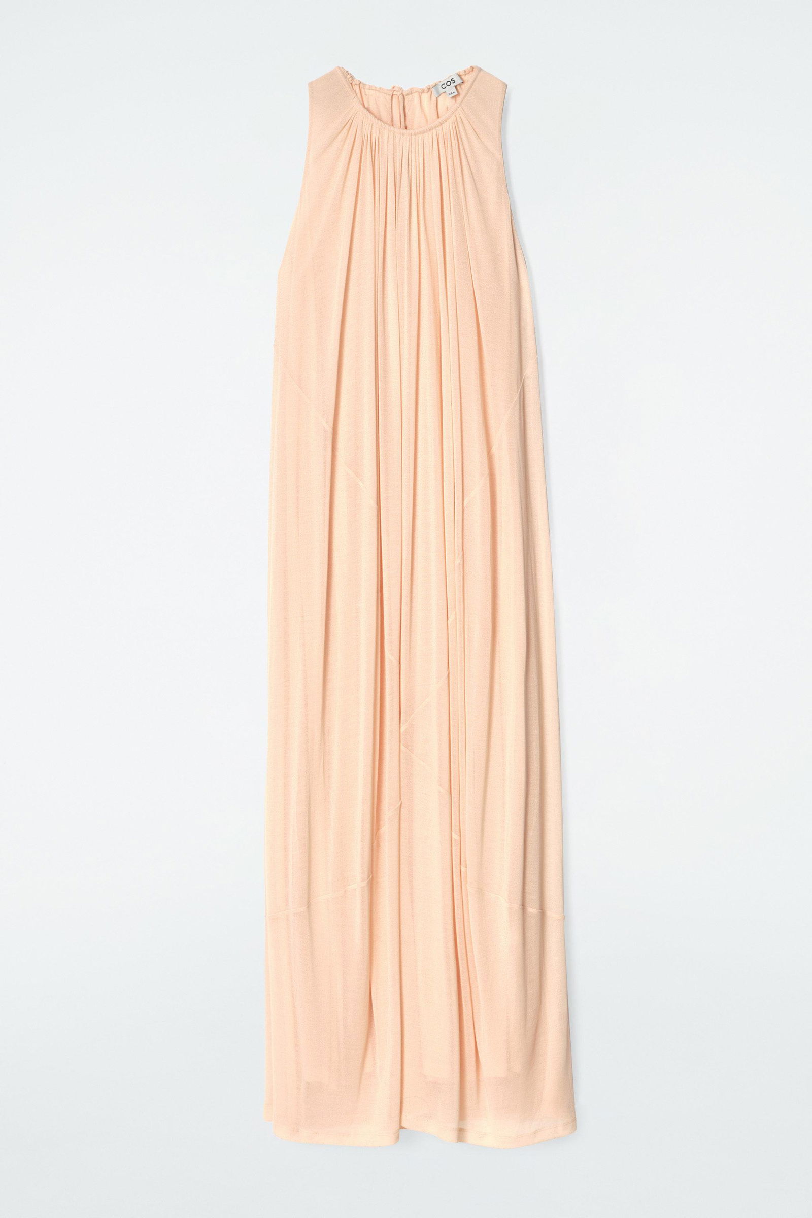 COS Gathered Halterneck Maxi Dress | endource