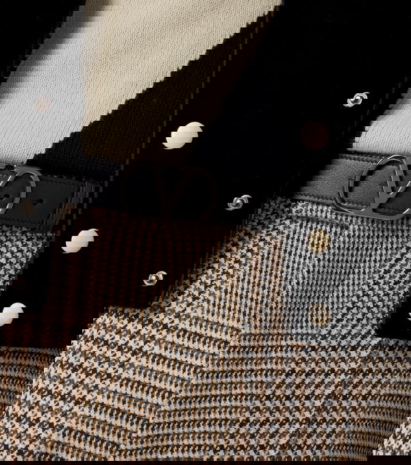 VALENTINO GARAVANI VLogo Leather Belt | endource