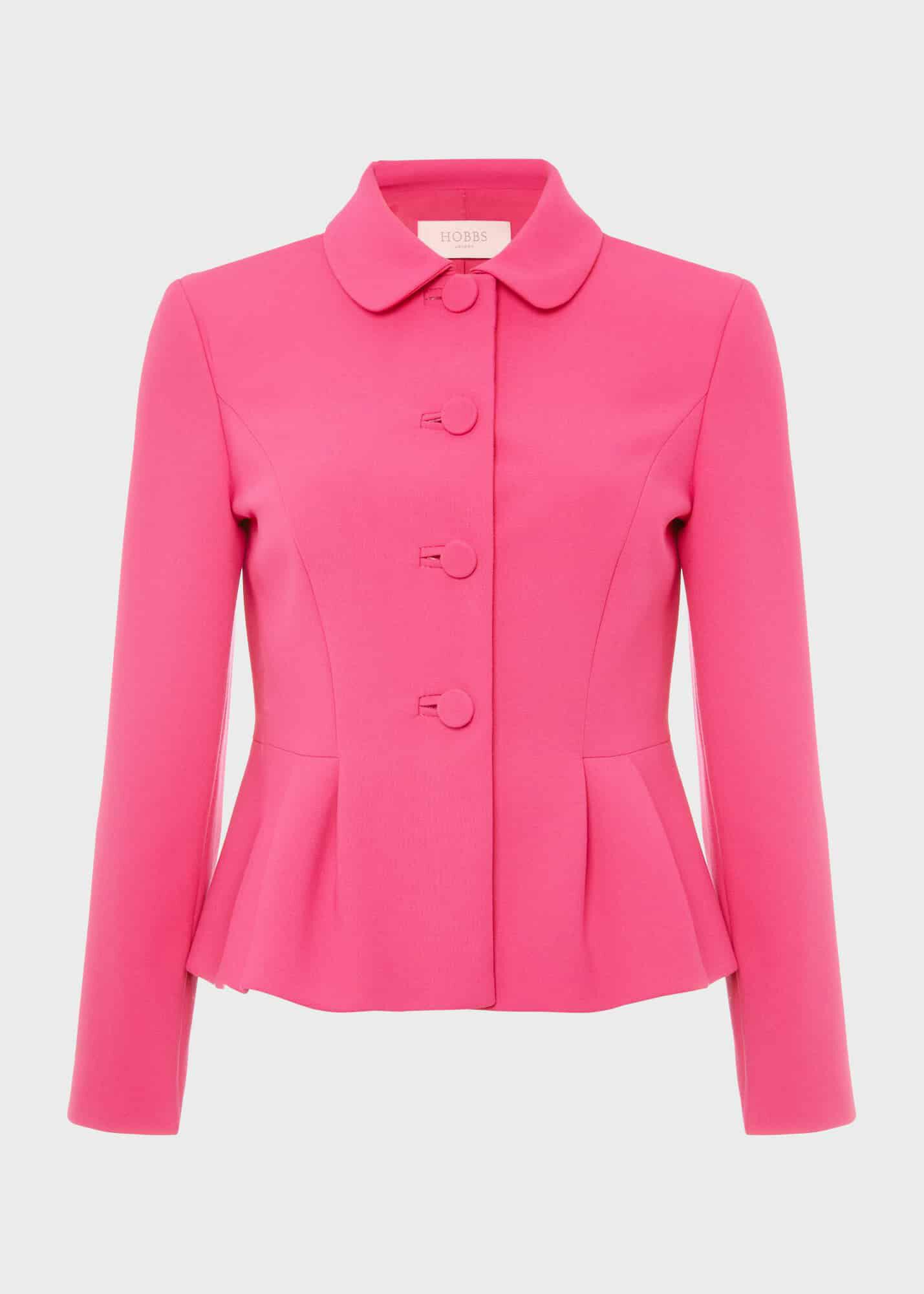 HOBBS Dania Jacket in Bright Pink | endource