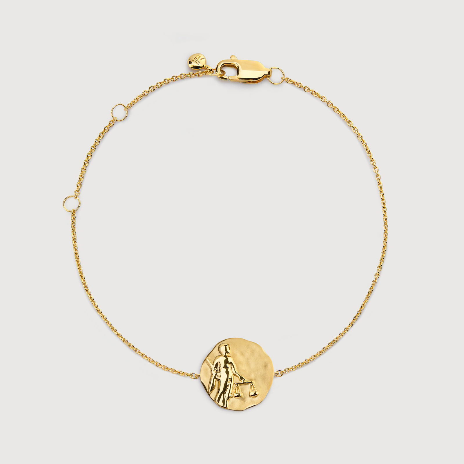 MONICA VINADER Libra Zodiac Chain Bracelet | endource
