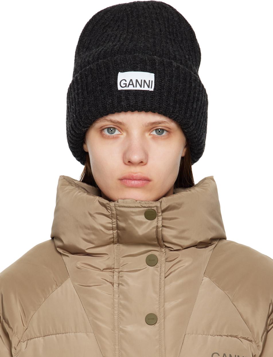 GANNI Rib Beanie | endource