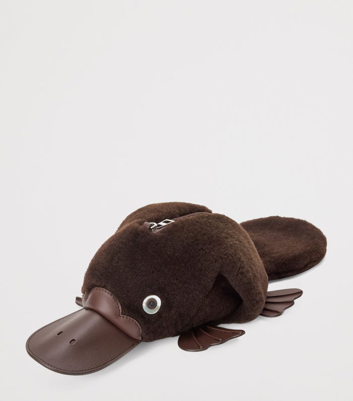 LOEWE Leather Platypus Cross-Body Bag | endource