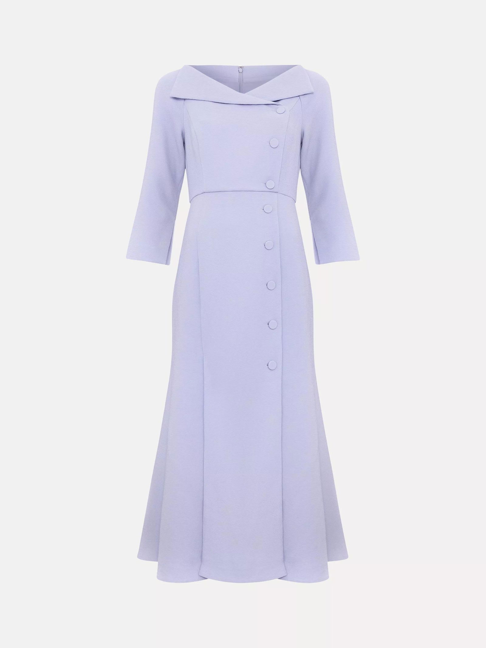PHASE EIGHT Petite Sienna Tuxedo Dress in Pale Blue | endource