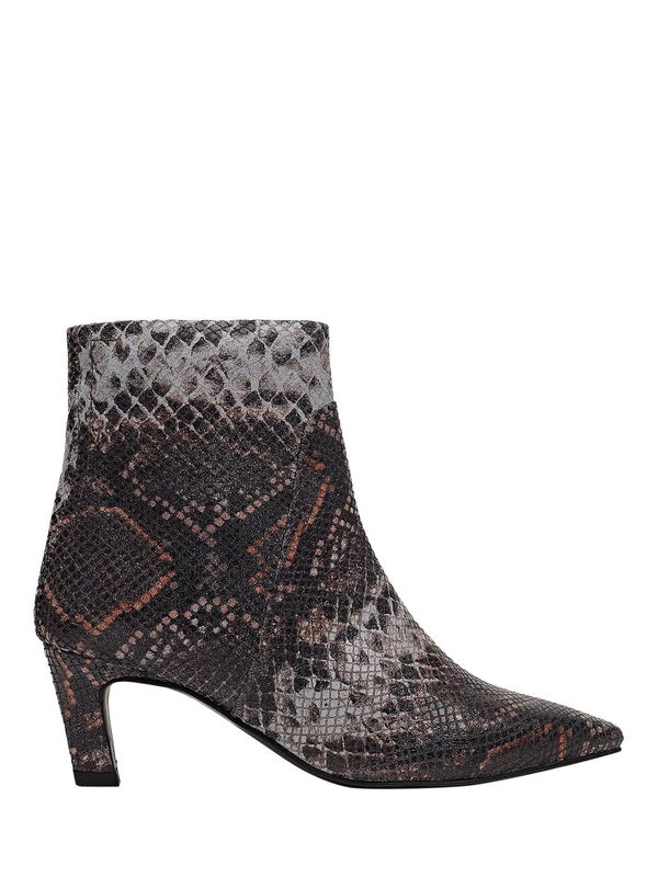 RADLEY Montpellier Parade Leather Clean Curve Heel Boots, Carmine ...