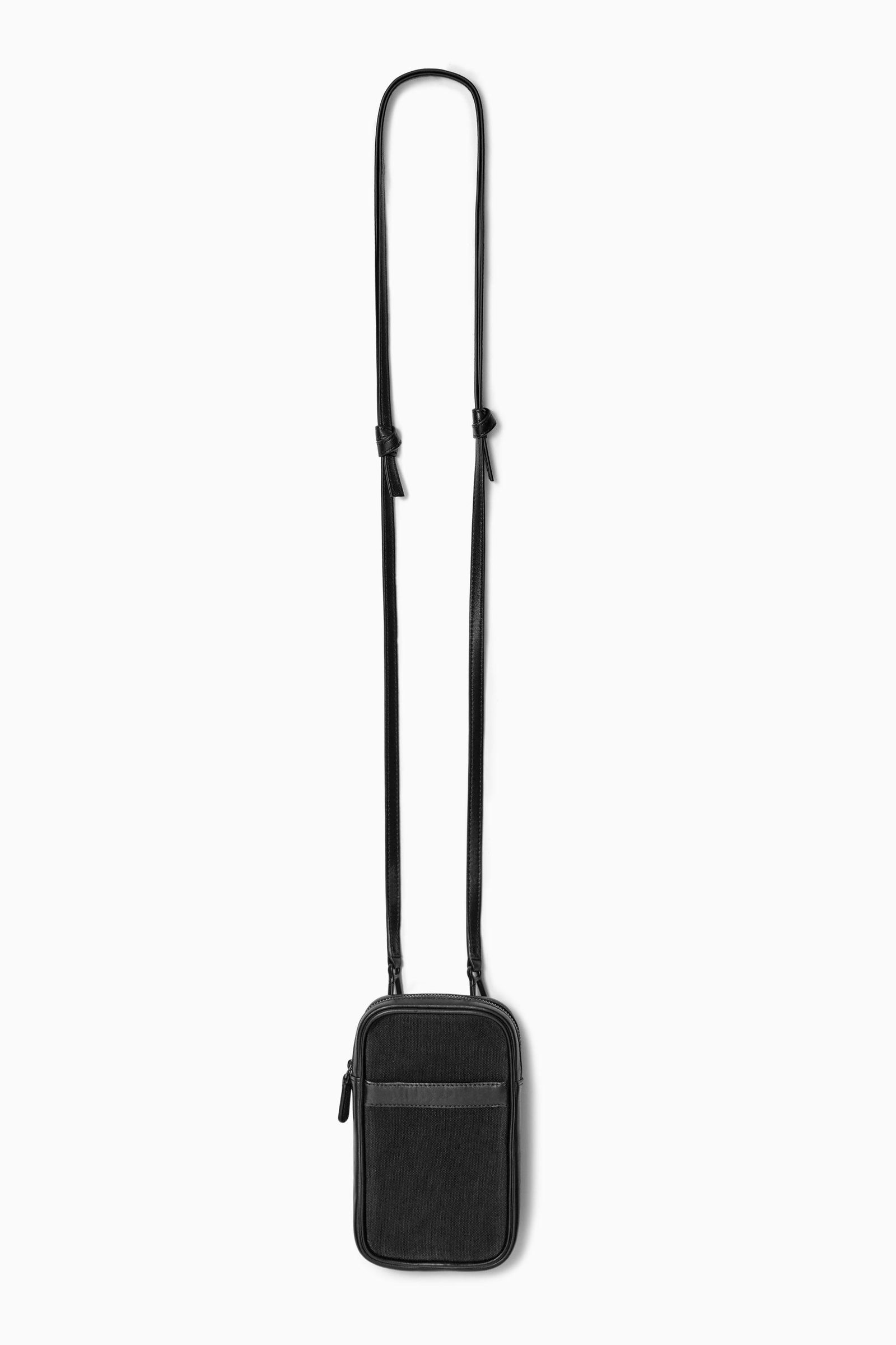COS Crossbody Canvas Phone Pouch | endource