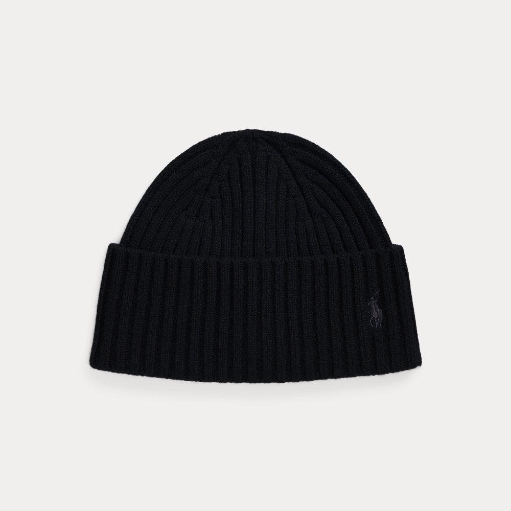 POLO RALPH LAUREN Merino Wool Rib-Knit Watch Cap | endource