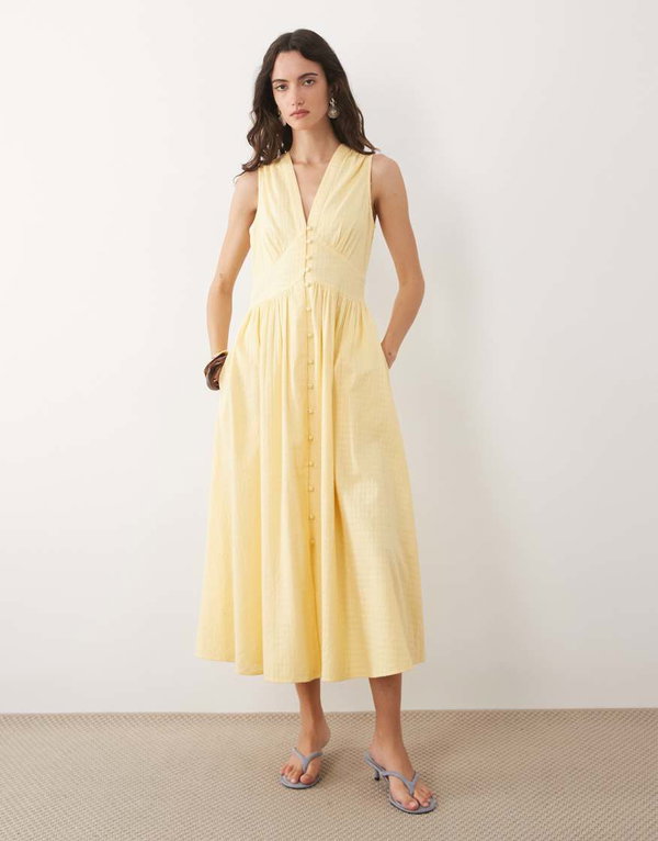 NOBODY'S CHILD Yellow Dresses | endource