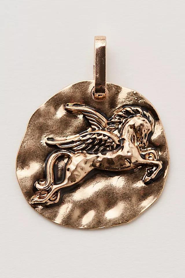 FREE PEOPLE Pegasus Charm in Shiny Gold | endource
