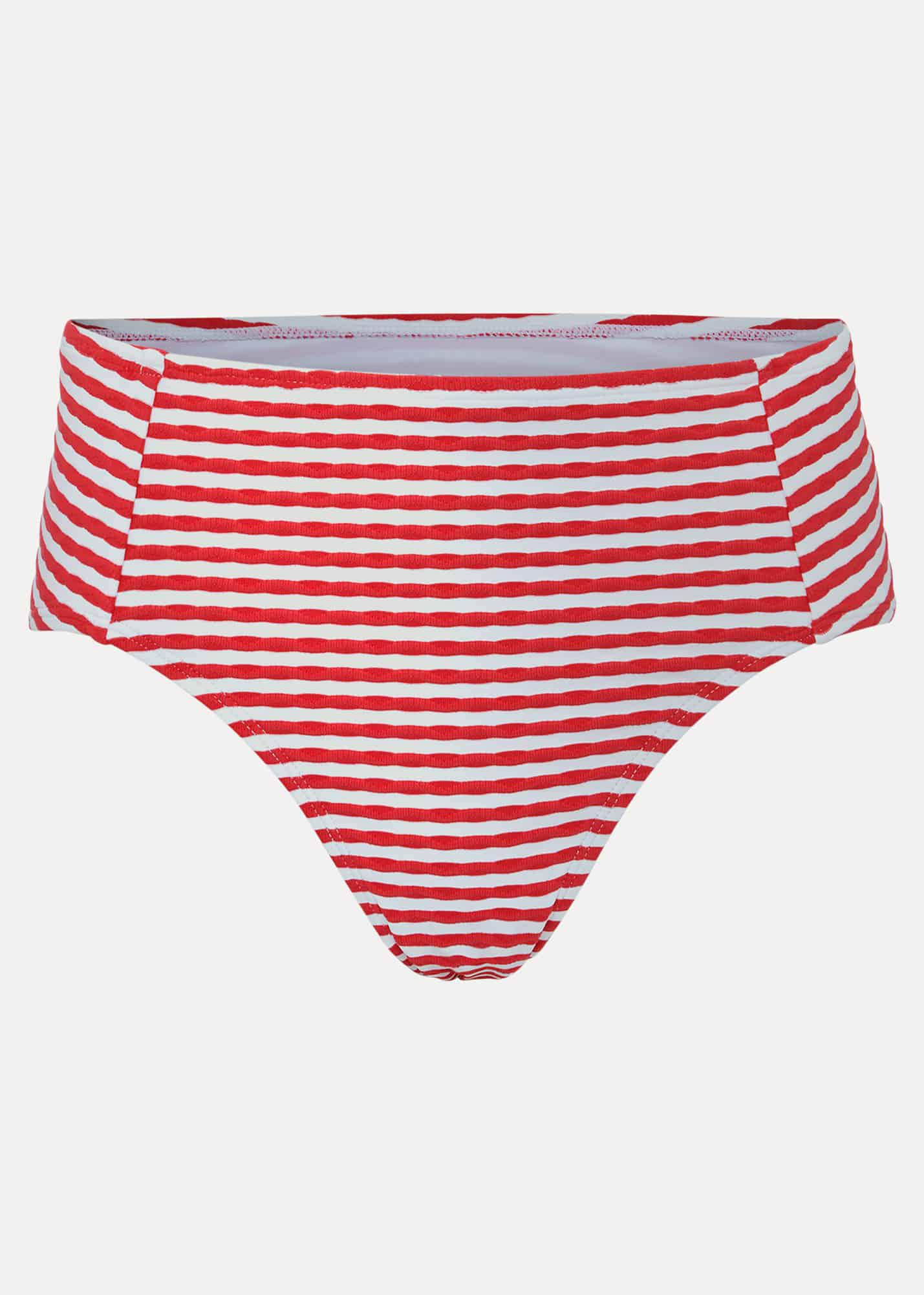 PHASE EIGHT Stripe Tankini Bottom in Red | endource