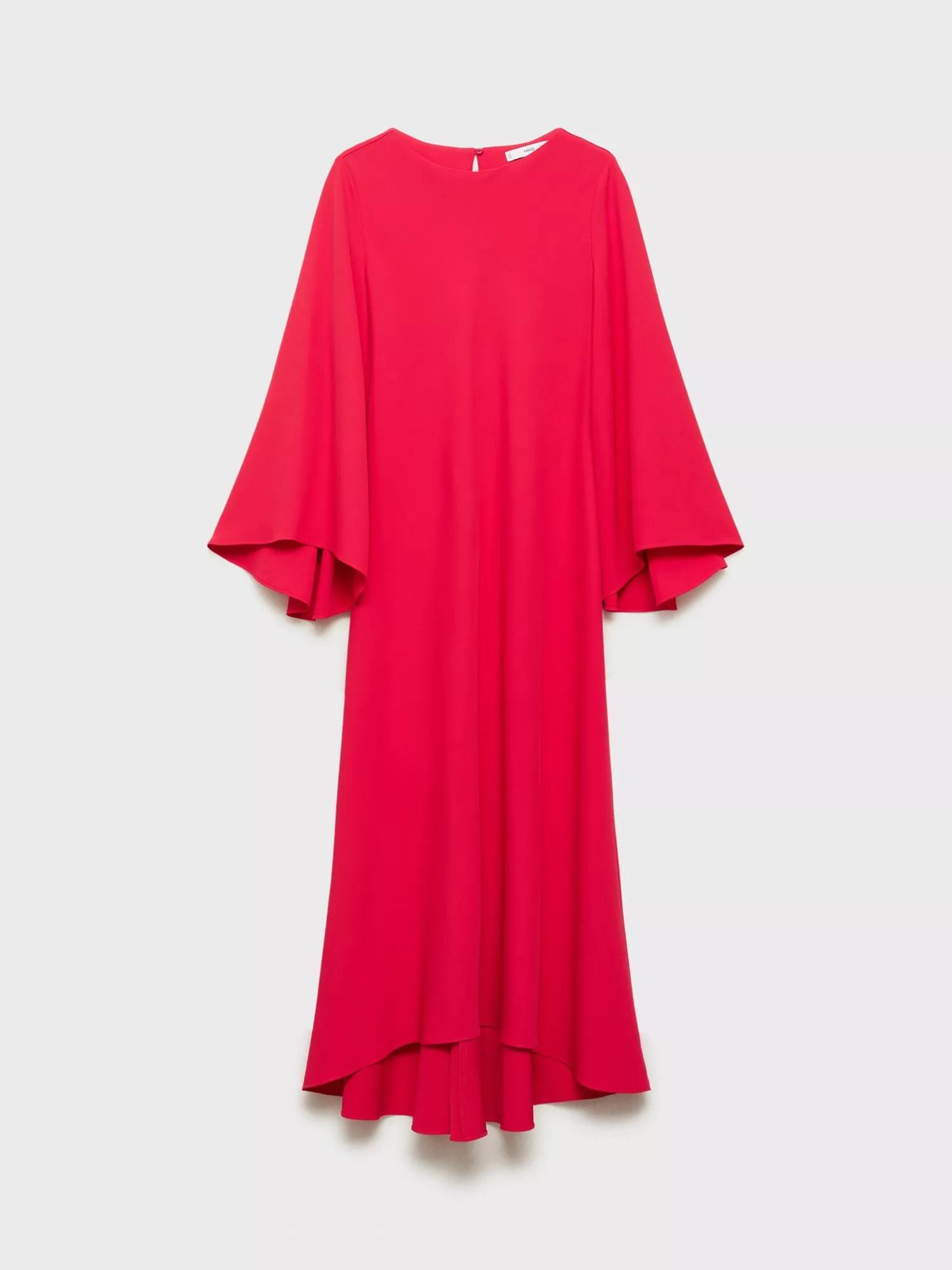 MANGO Rosa Drape Maxi Dress | endource